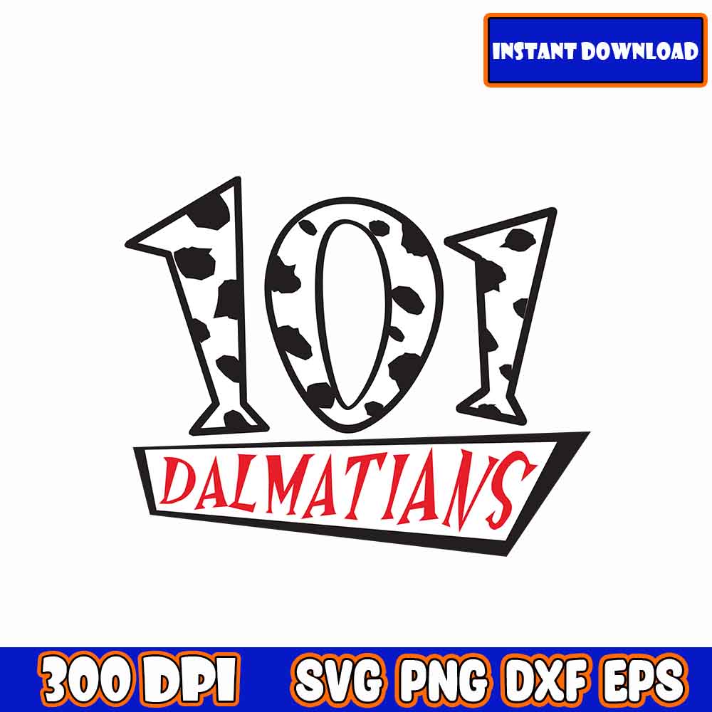 101 dalmatians logo svg, dog svg, shirt svg, cricut files, s | Inspire ...