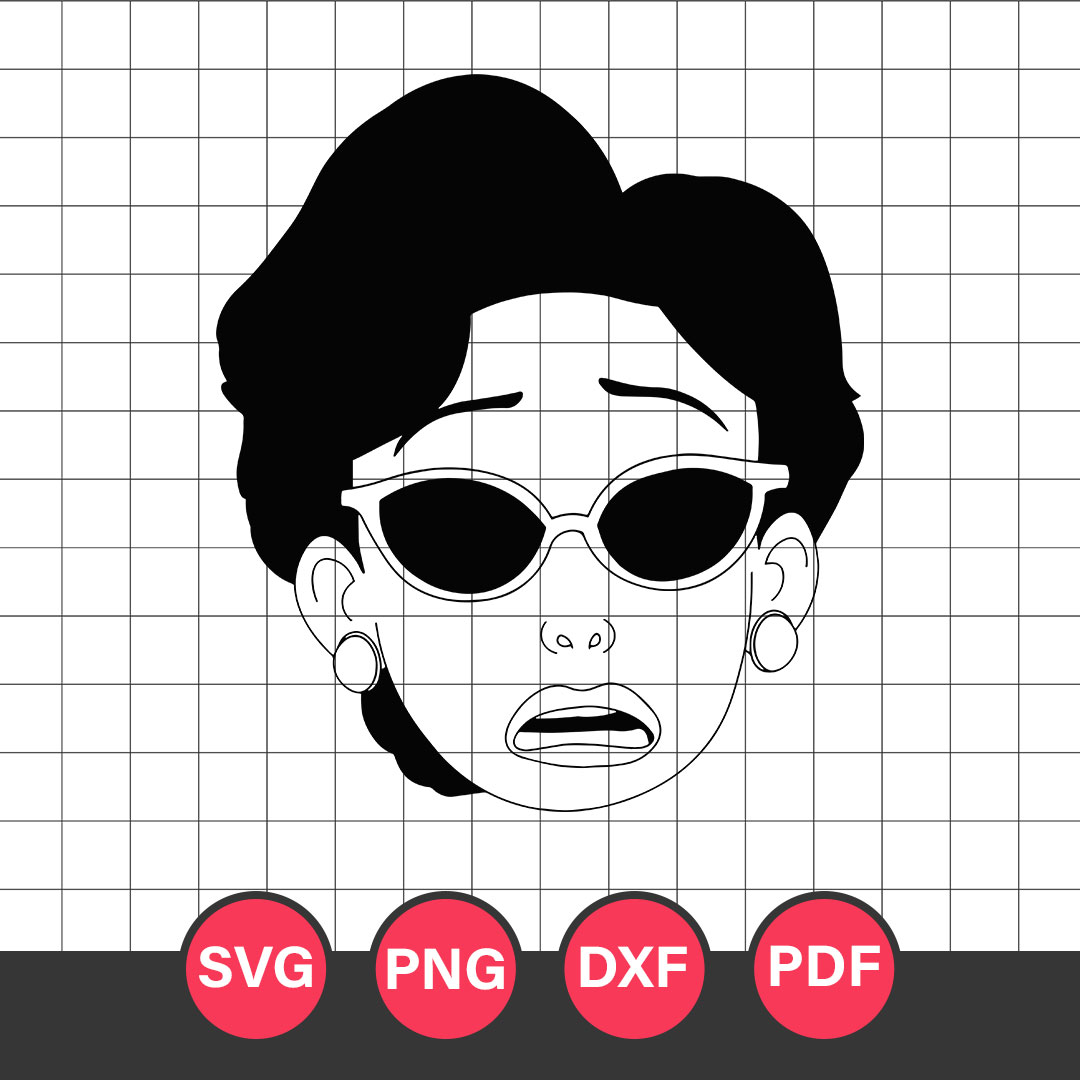 Ming Lee Outline Svg, Turning Red Svg, Red Panda Svg, Turnin | Inspire ...