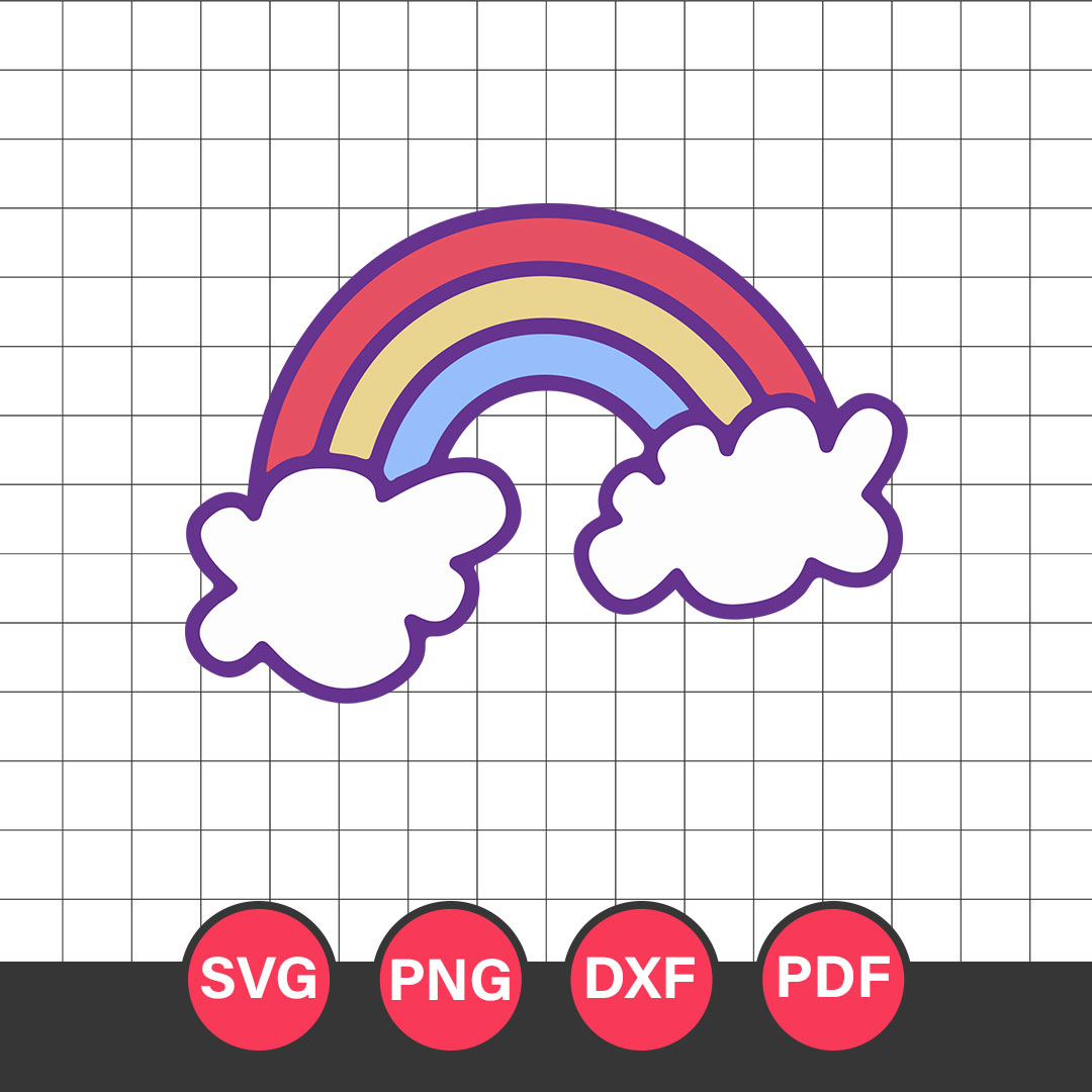 Rainbow Svg, Turning Red Svg, Turning Red Cricut Svg, Disney | Inspire ...