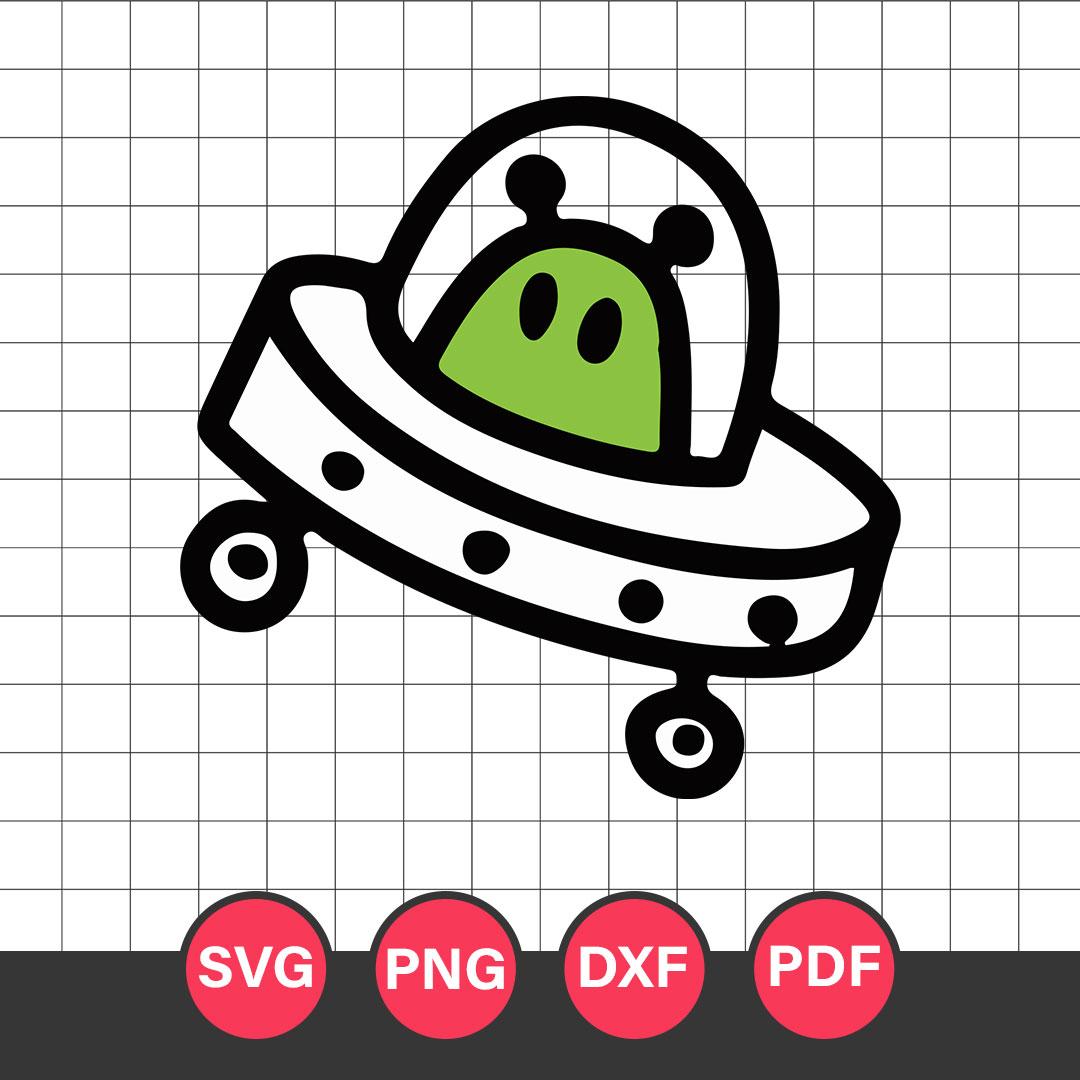 Alien Svg, Turning Red Svg, Turning Red Clipart, Turning Red | Inspire ...