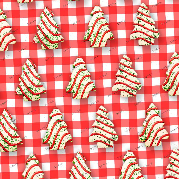 Chritmas Cakes 24 Seamless Tileable Repeating Pattern | Inspire Uplift