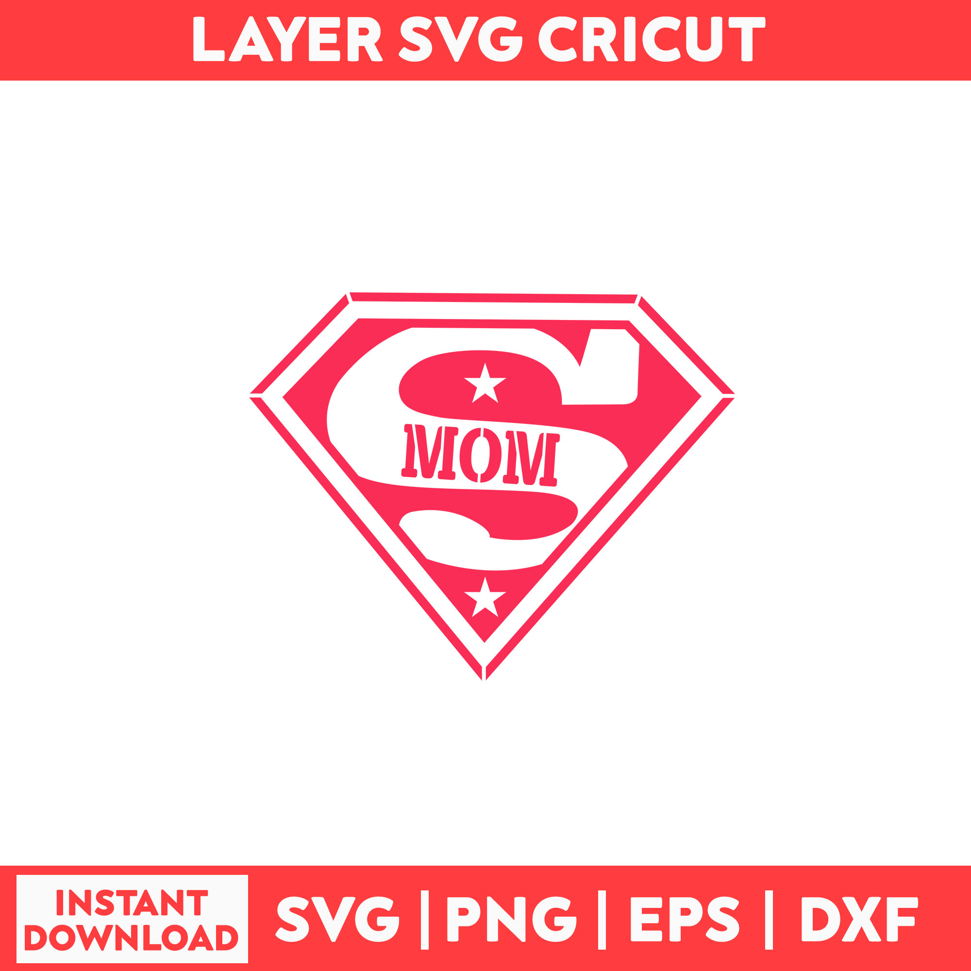 Super Mom Svg, Mom Svg, Superman Logo Svg, Mother Day Svg, M | Inspire ...