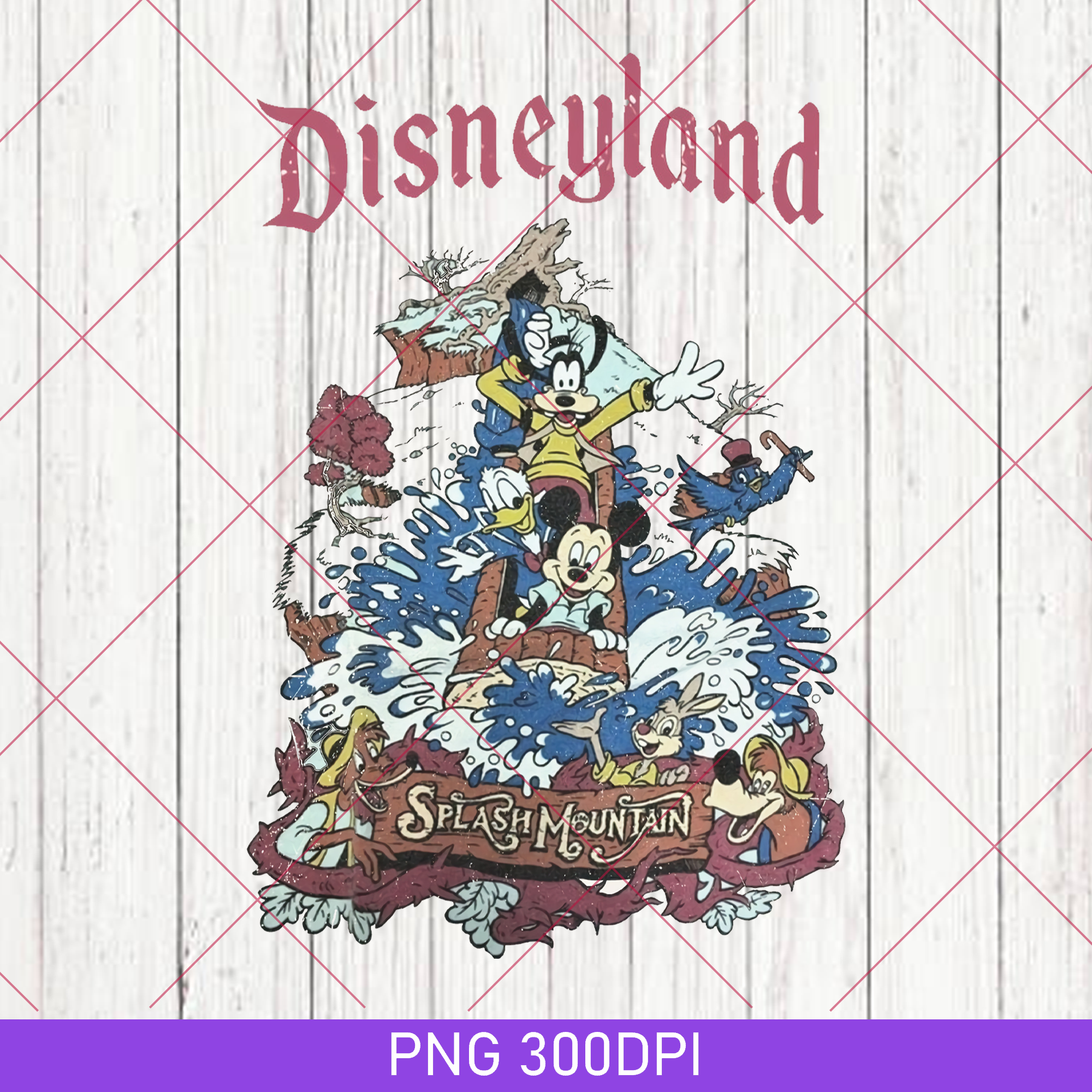 Disney Splash Mountain PNG, Mickey And Friends PNG, Disneyla | Inspire ...