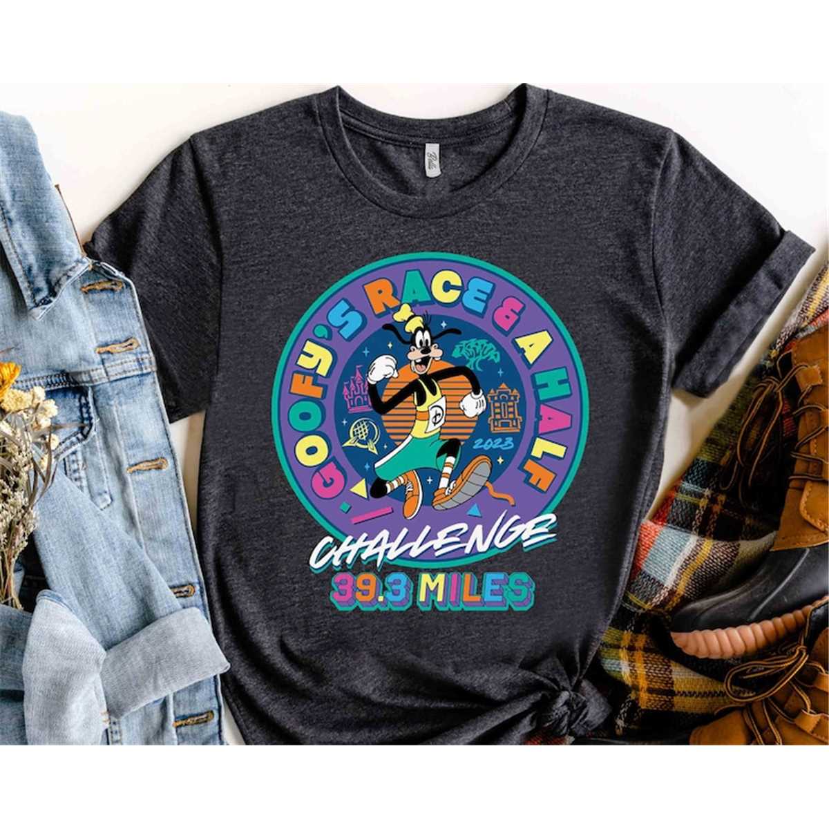 runDisney Goofy 39.9 Miles Challenge Shirt, Disney Runner Ma | Inspire ...