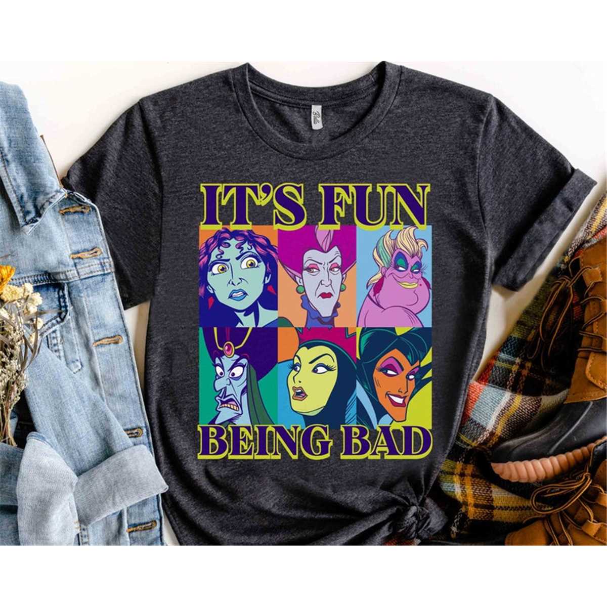 Disney Villains Squad It's Fun Being Bad Pop Art Box Up Retr | Inspire ...