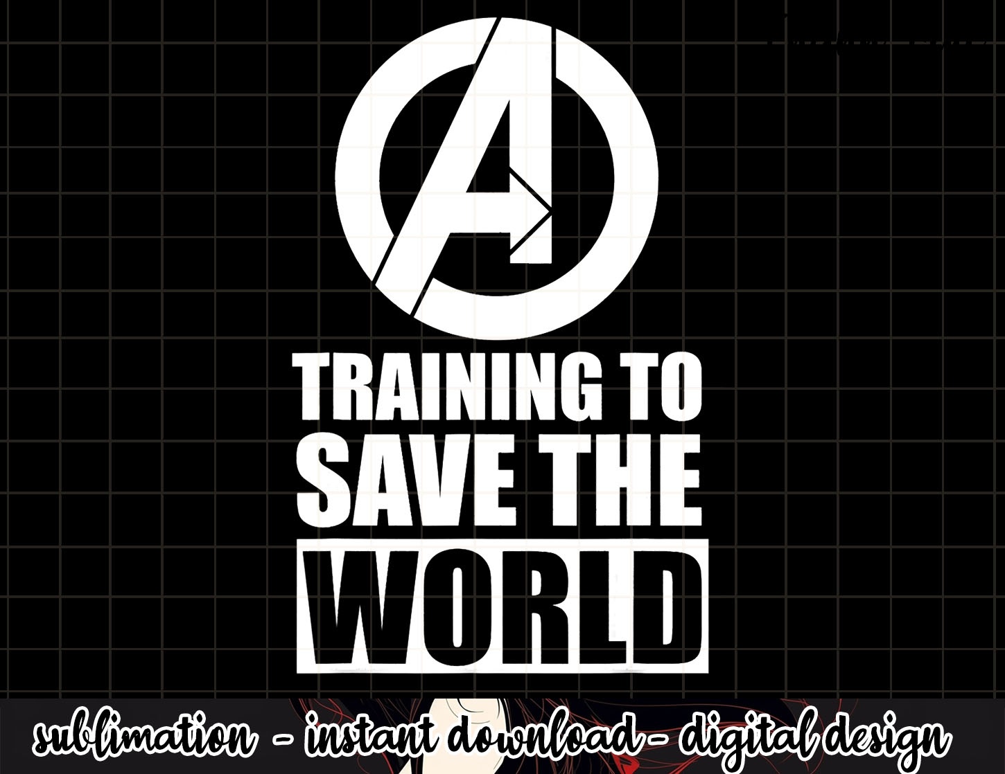 Marvel Avengers Training to Save World Graphic png, sublimat - Inspire ...