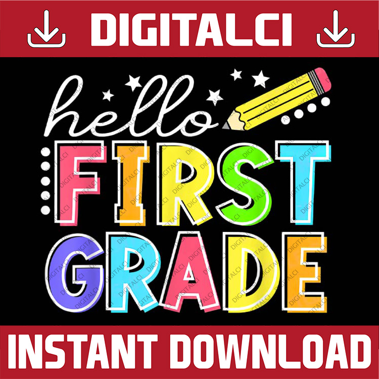 Hello First Grade Team 1st Grade Back To School Teacher Kids | Inspire ...