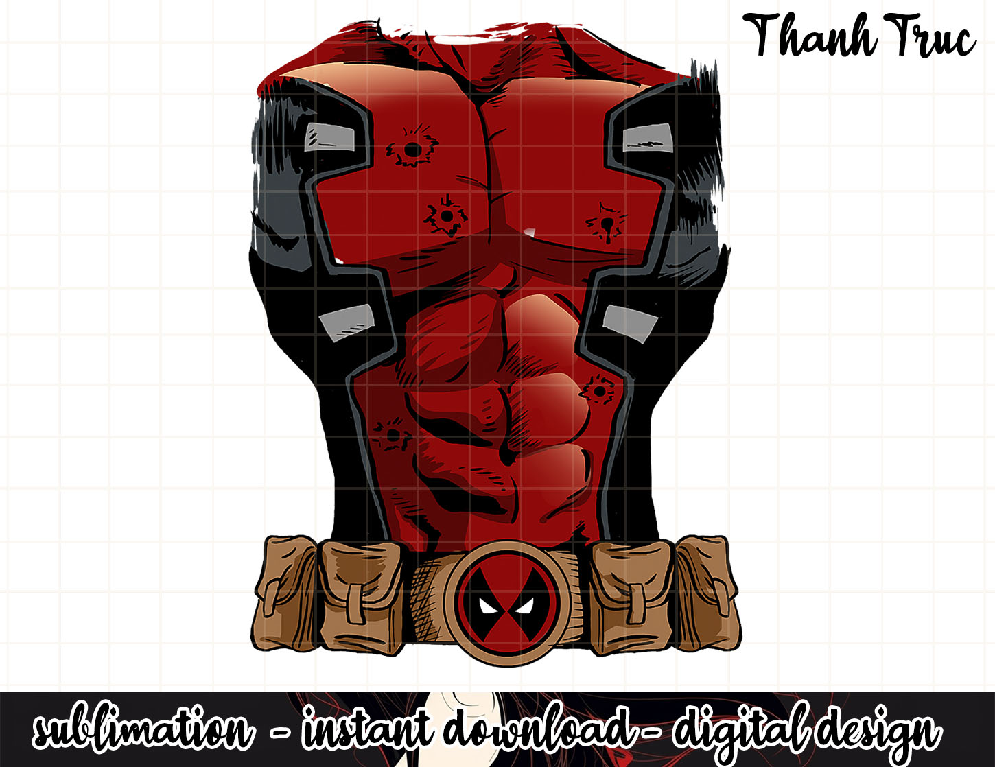 Marvel Deadpool Comic Halloween Costume | Inspire Uplift
