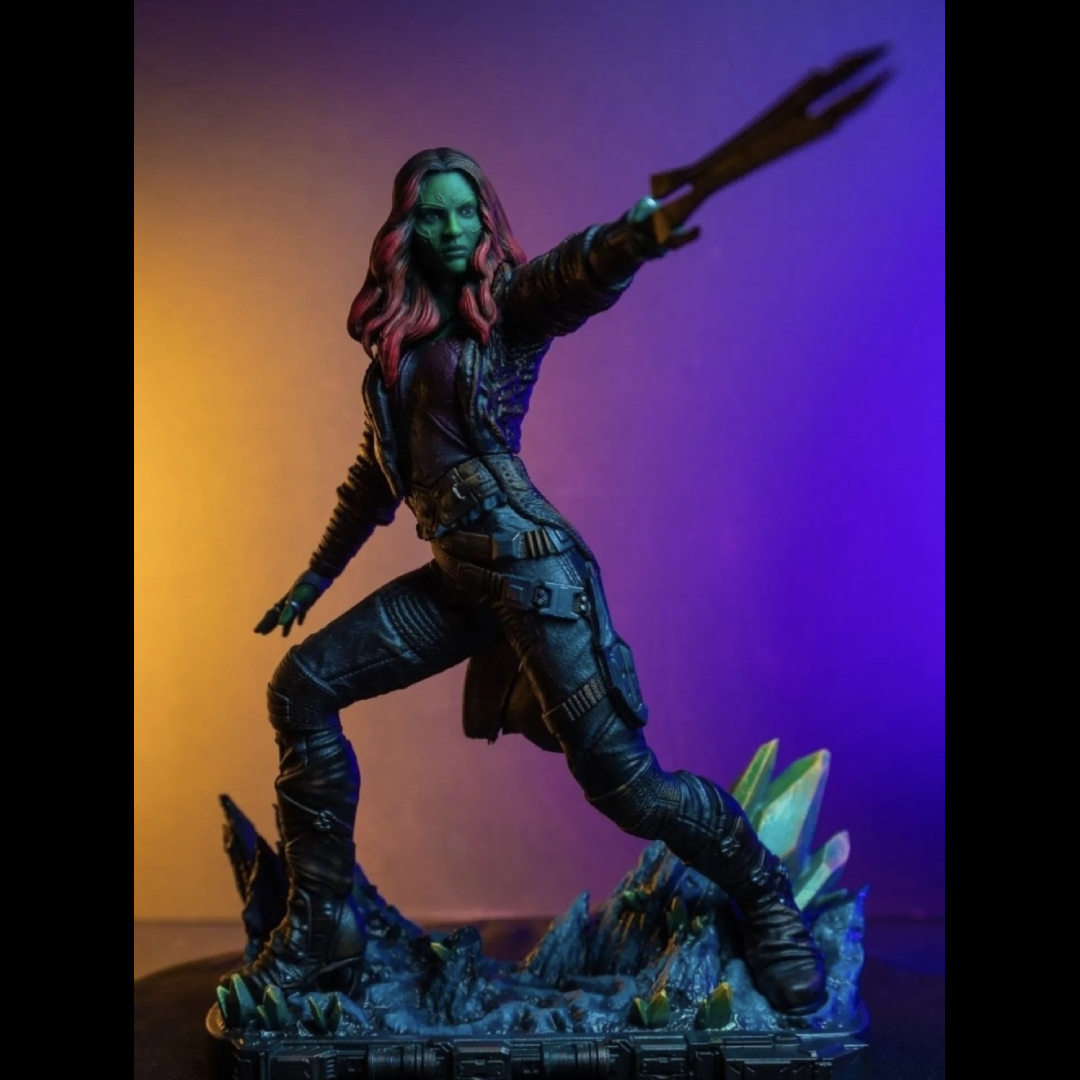 Gamora Guardians of the Galaxy 3D printed hand painted custo | Inspire Uplift
