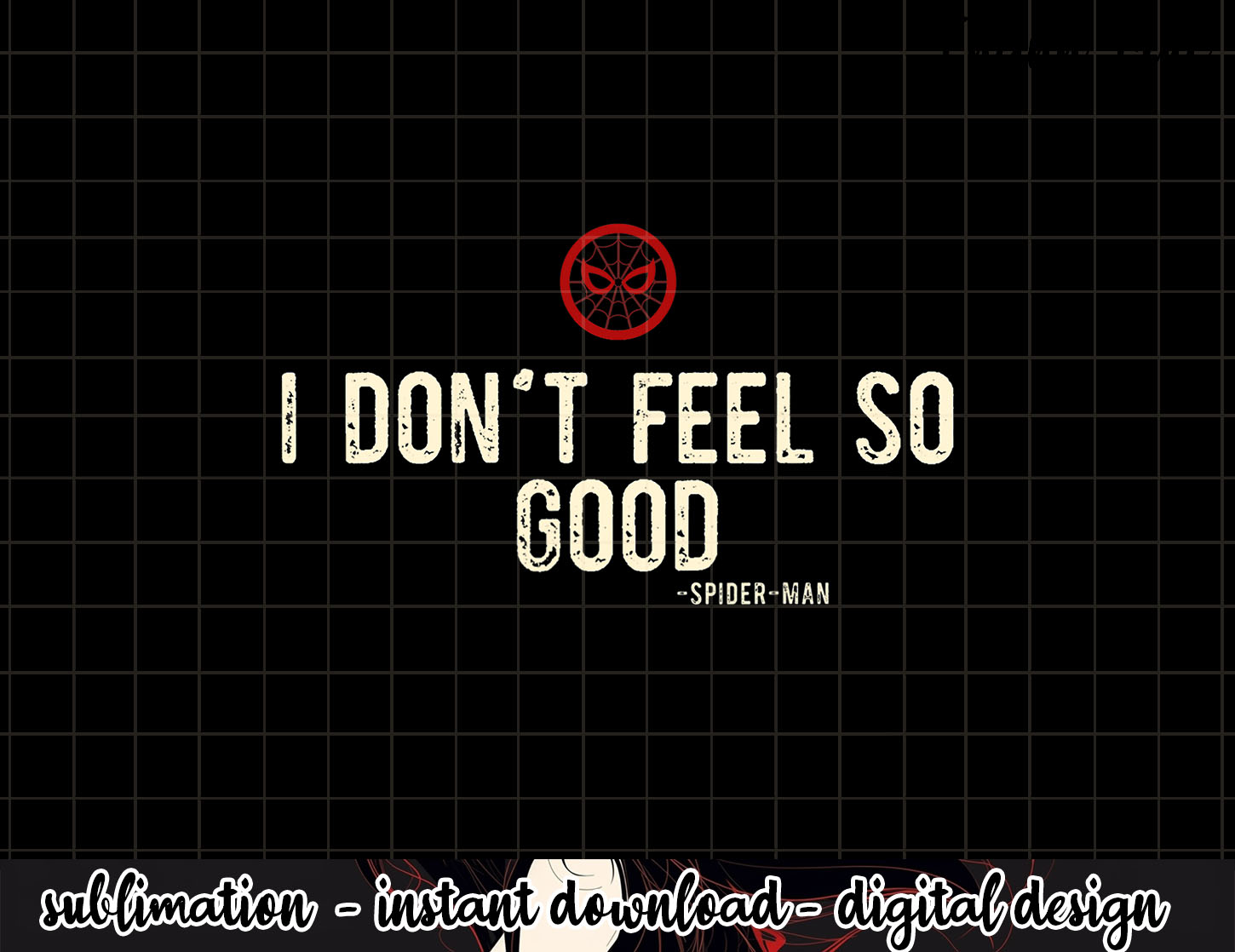 Marvel Infinity War Spider-Man Quote Graphic png, sublimatio - Inspire ...