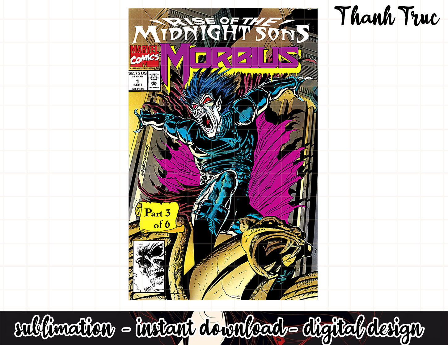 Marvel Morbius Rise Of The Midnight Sons Comic Cover Inspire Uplift