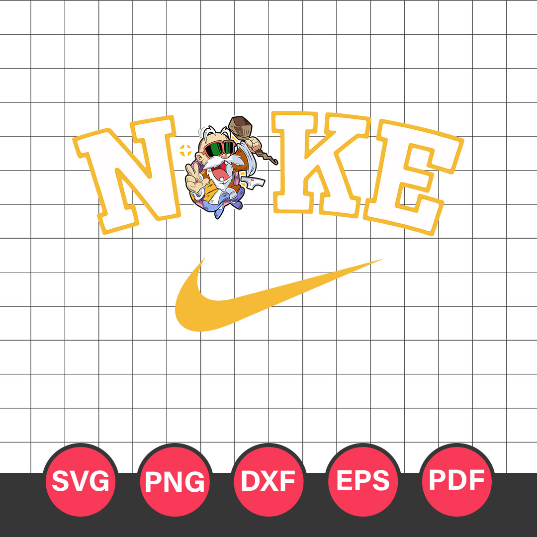 Kame Dragon Ball x Nike Svg, Master Roshi Svg, Dragon Ball S | Inspire ...