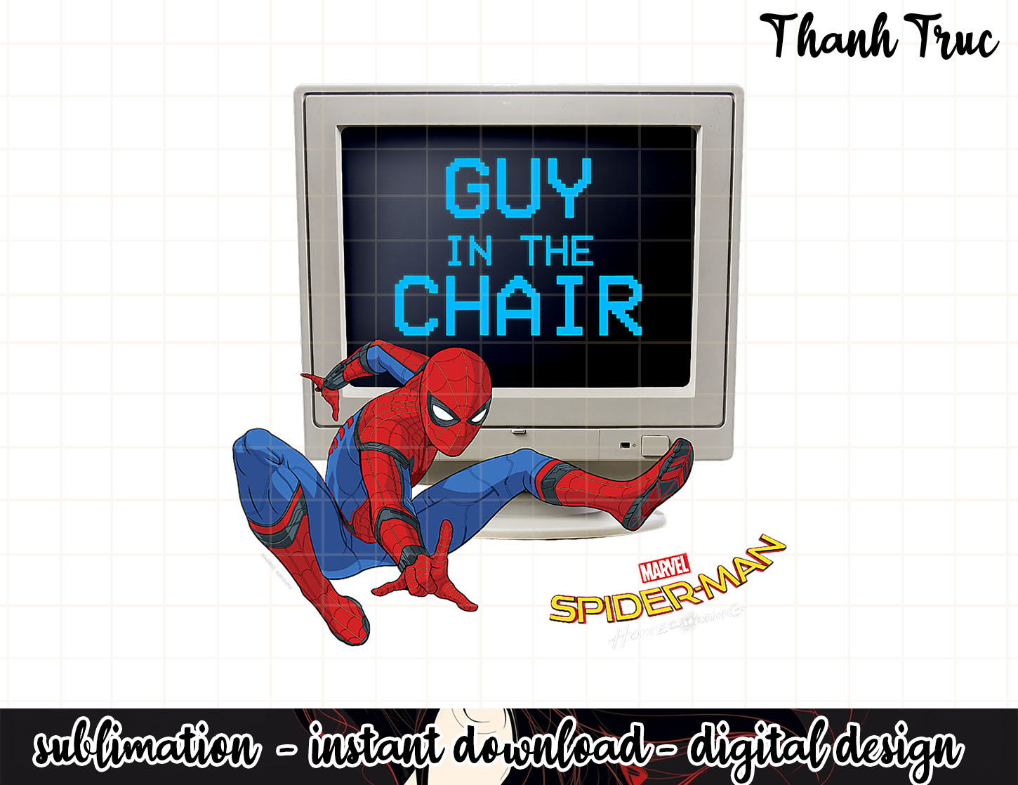 Marvel Spider-Man Homecoming Guy In The Chair Computer | Inspire Uplift