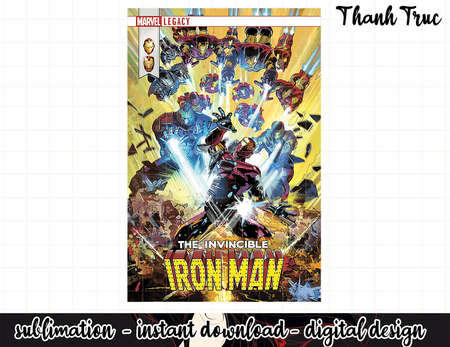 Marvel The Invincible Iron Man System Overload Comic png, su | Inspire ...