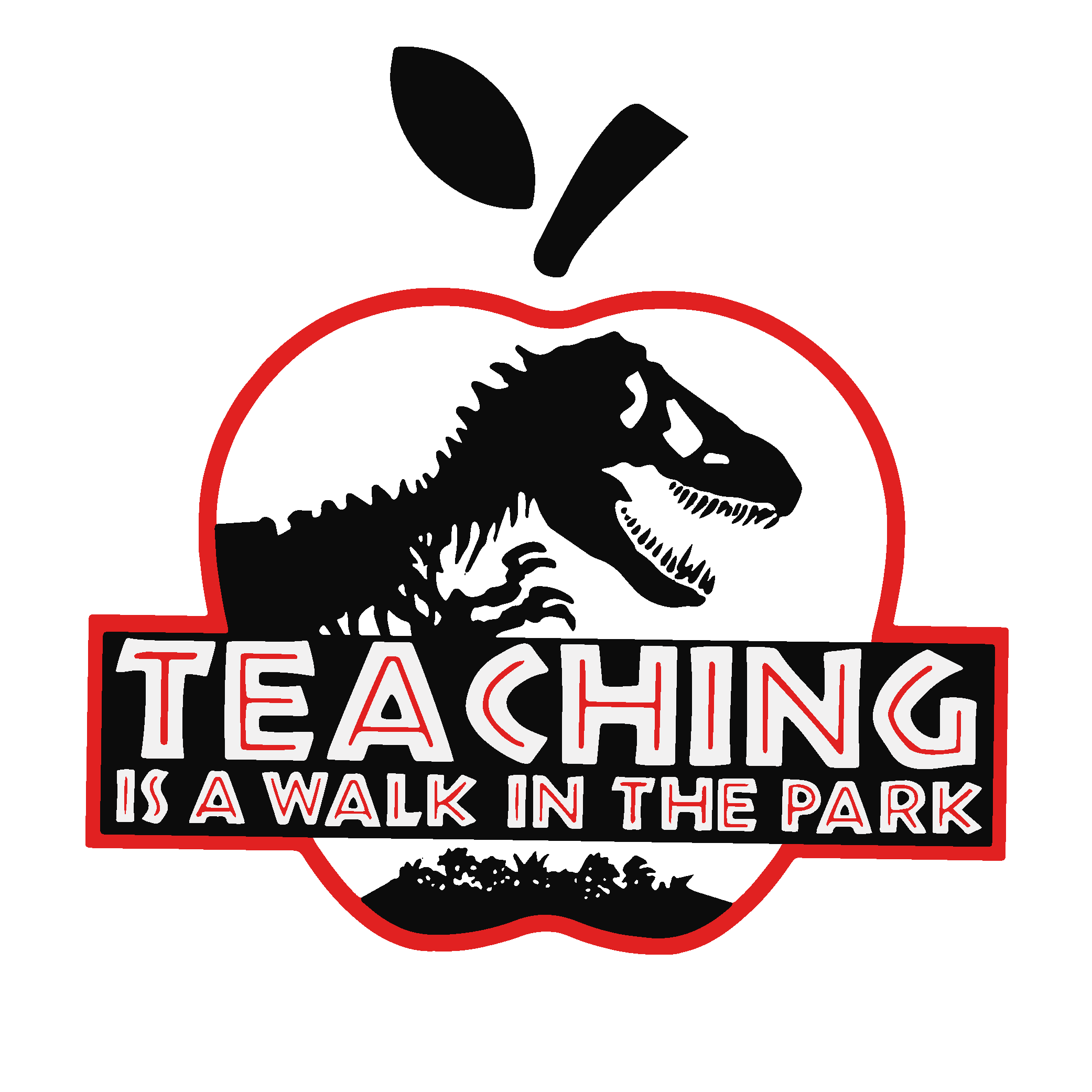 Teaching Is a Walk In The Park Logo SVG, Nets SVG Cut Files | Inspire ...