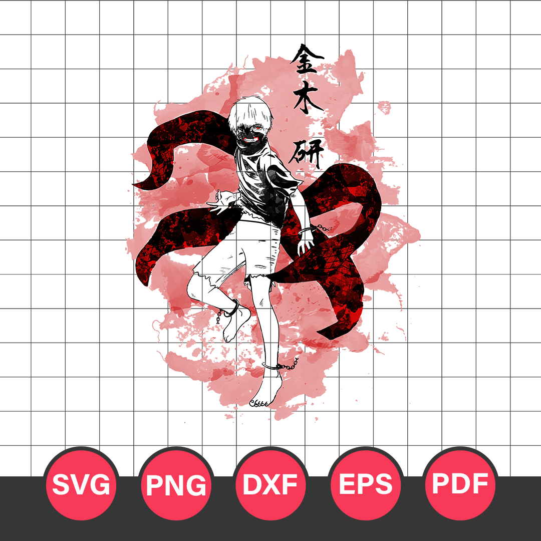 Keneki Ken Svg, Tokyo Ghoul Svg, Tokyo Ghoul Characters Svg, | Inspire ...