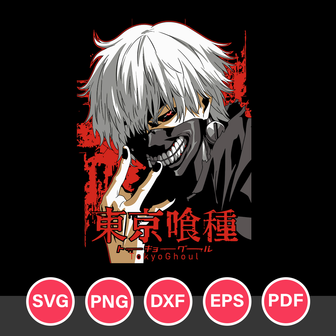 Keneki Ken Svg, Tokyo Ghoul Svg, Tokyo Ghoul Characters Svg, | Inspire ...