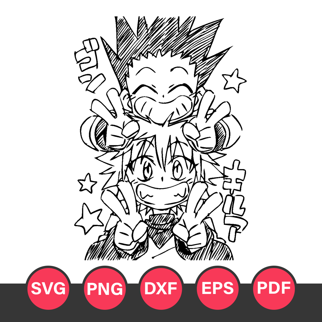 Kikyo Svg, Killua And Gon Svg, Hunter Anime Svg, Manga Anime | Inspire ...