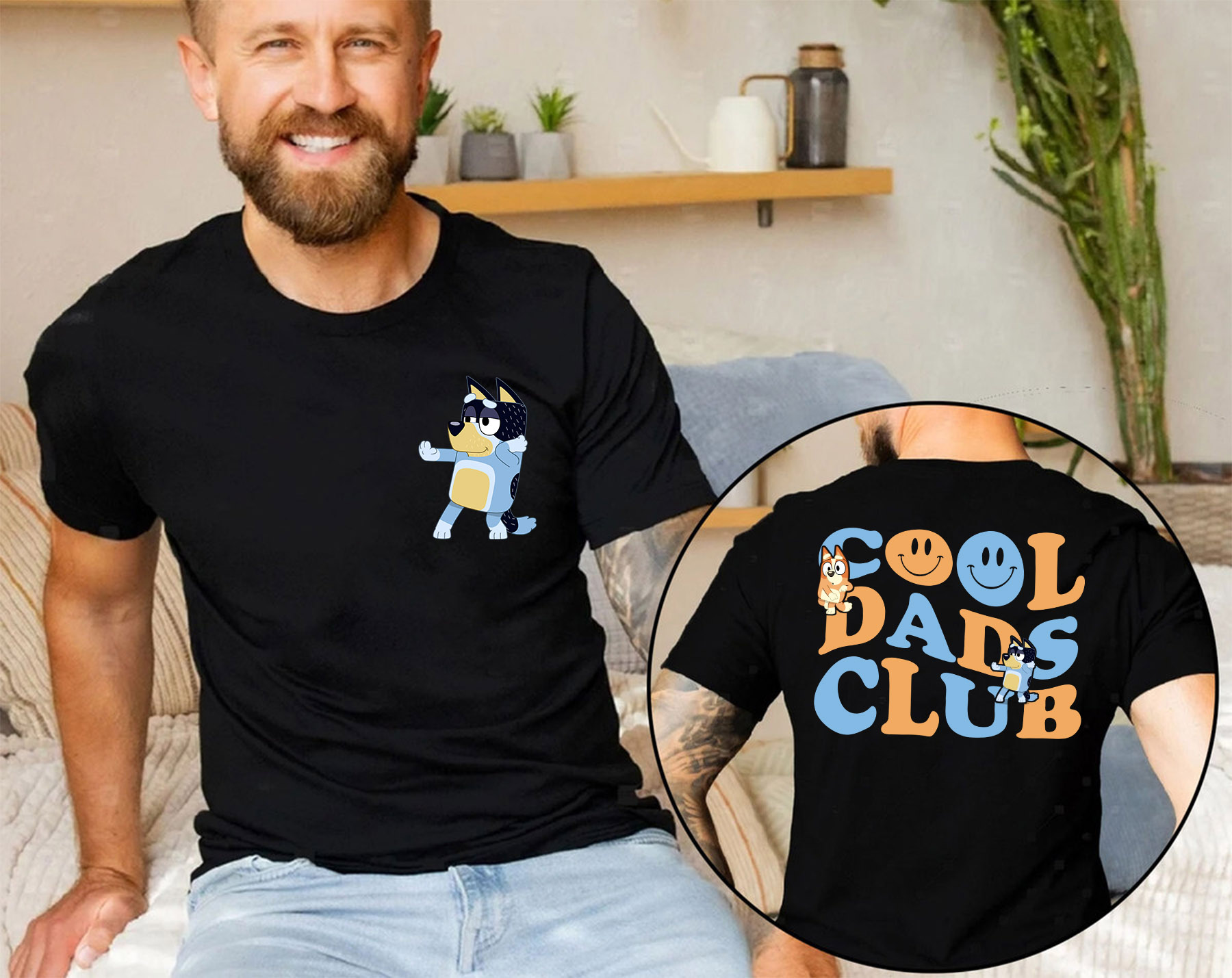 Cool Dads Club Png, Blue Daddy Png - Inspire Uplift