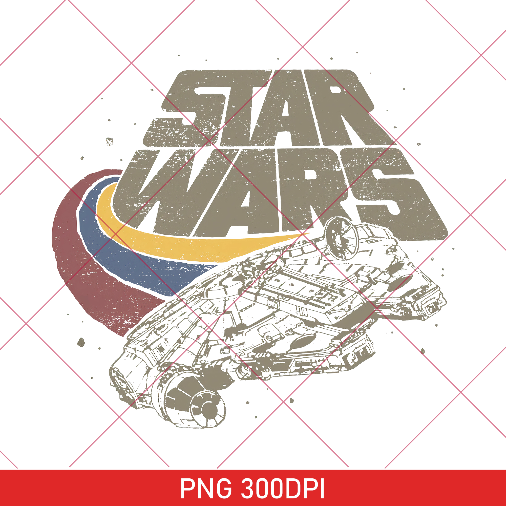 Vintage Disney Star Wars PNG, Retro Star Wars PNG, Vintage S | Inspire ...