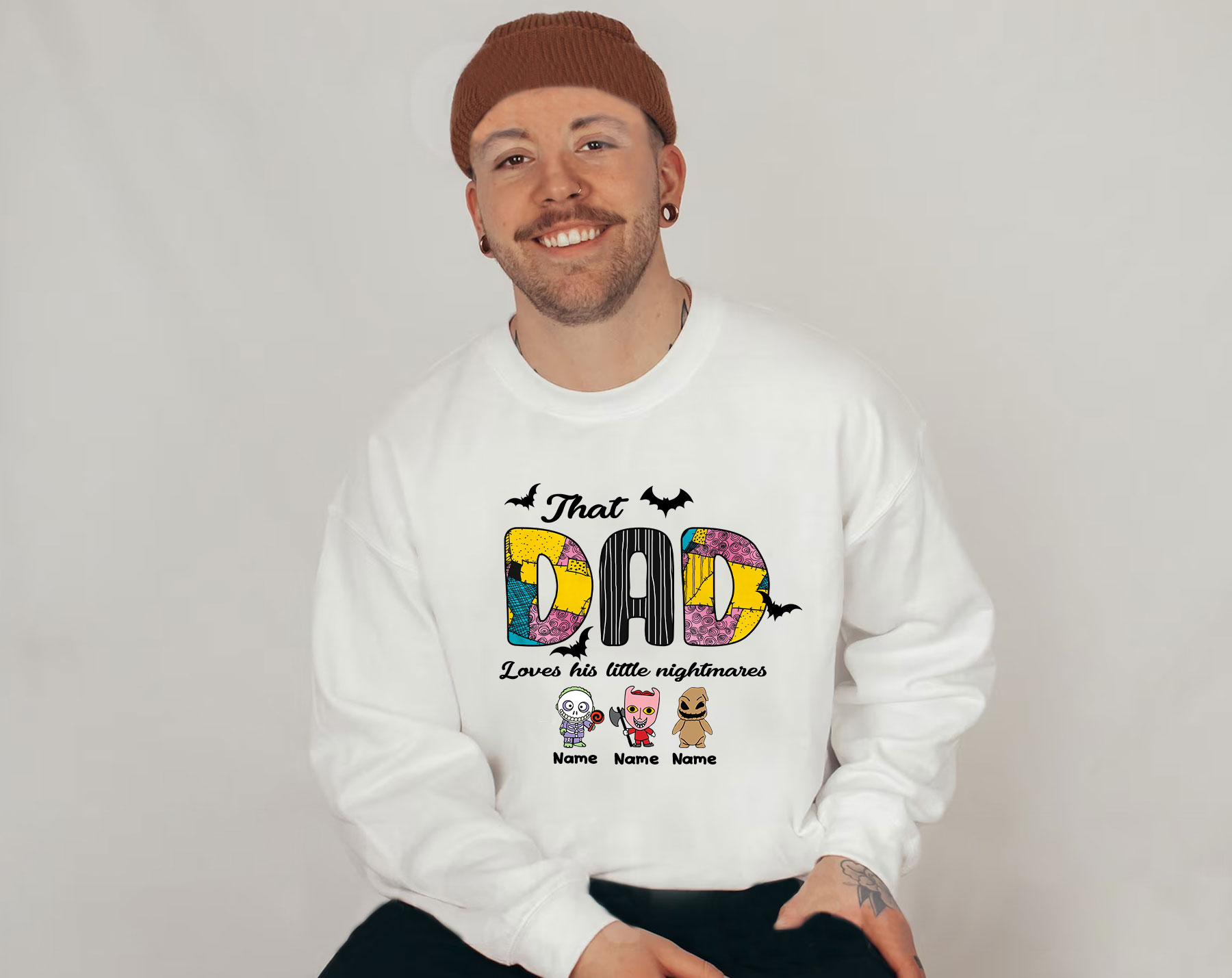 Dad Nightmare Png, Family Of Nightmares Personalized Bundle | Inspire ...