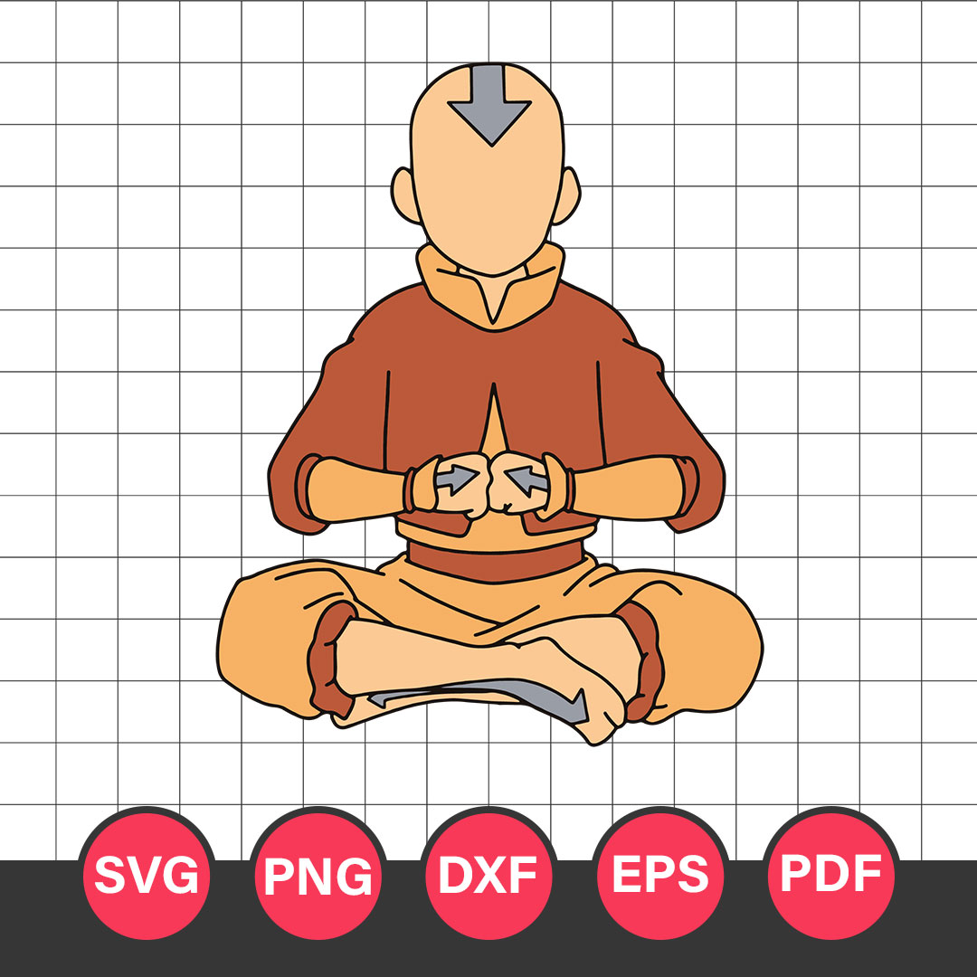 Aang Svg, The Last Airbender Svg, Avatar The Last Airbender | Inspire ...