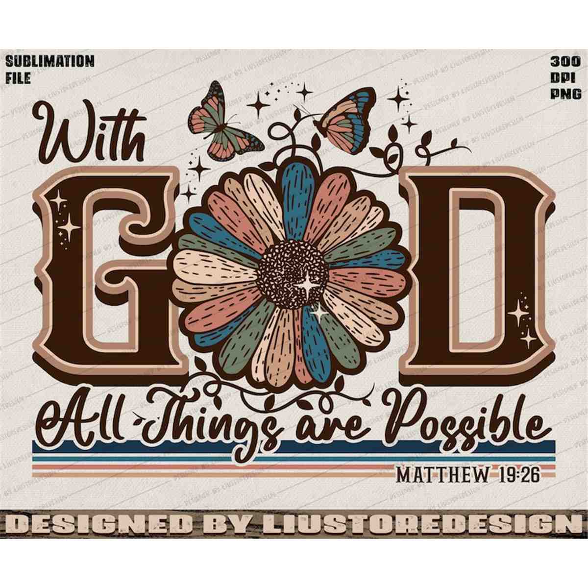 Christian Png, GOD Png, With God All Things are Possible Png | Inspire ...