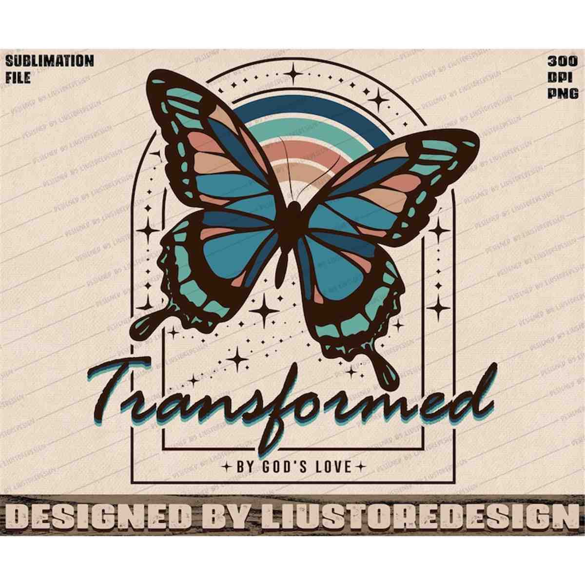 Christian Png, Transformed Butterfly PNG, Bible Verse Png, T | Inspire ...