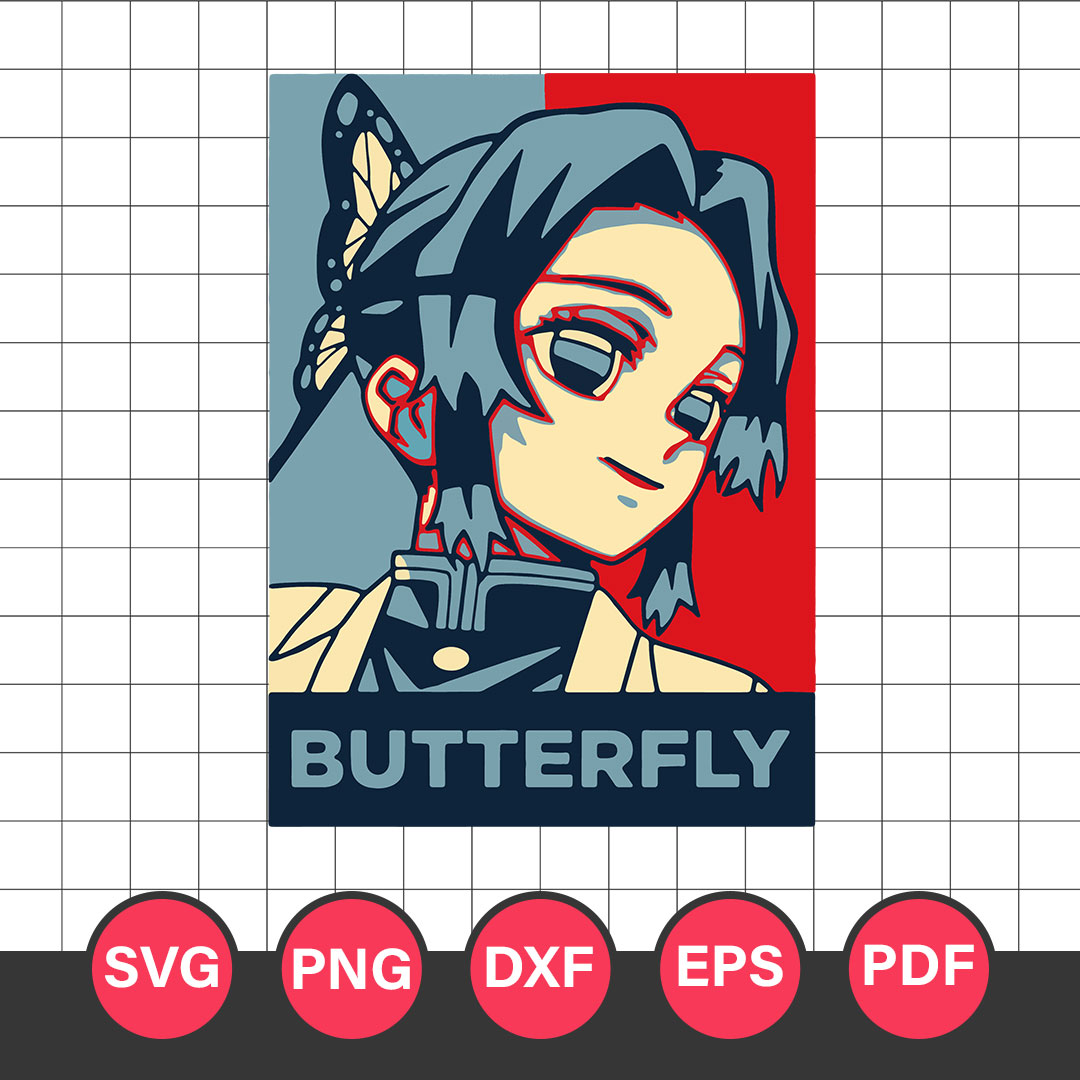 Anime Butterfly Girl Svg, Butterfly Svg, Anime Svg, Anime Gi | Inspire ...