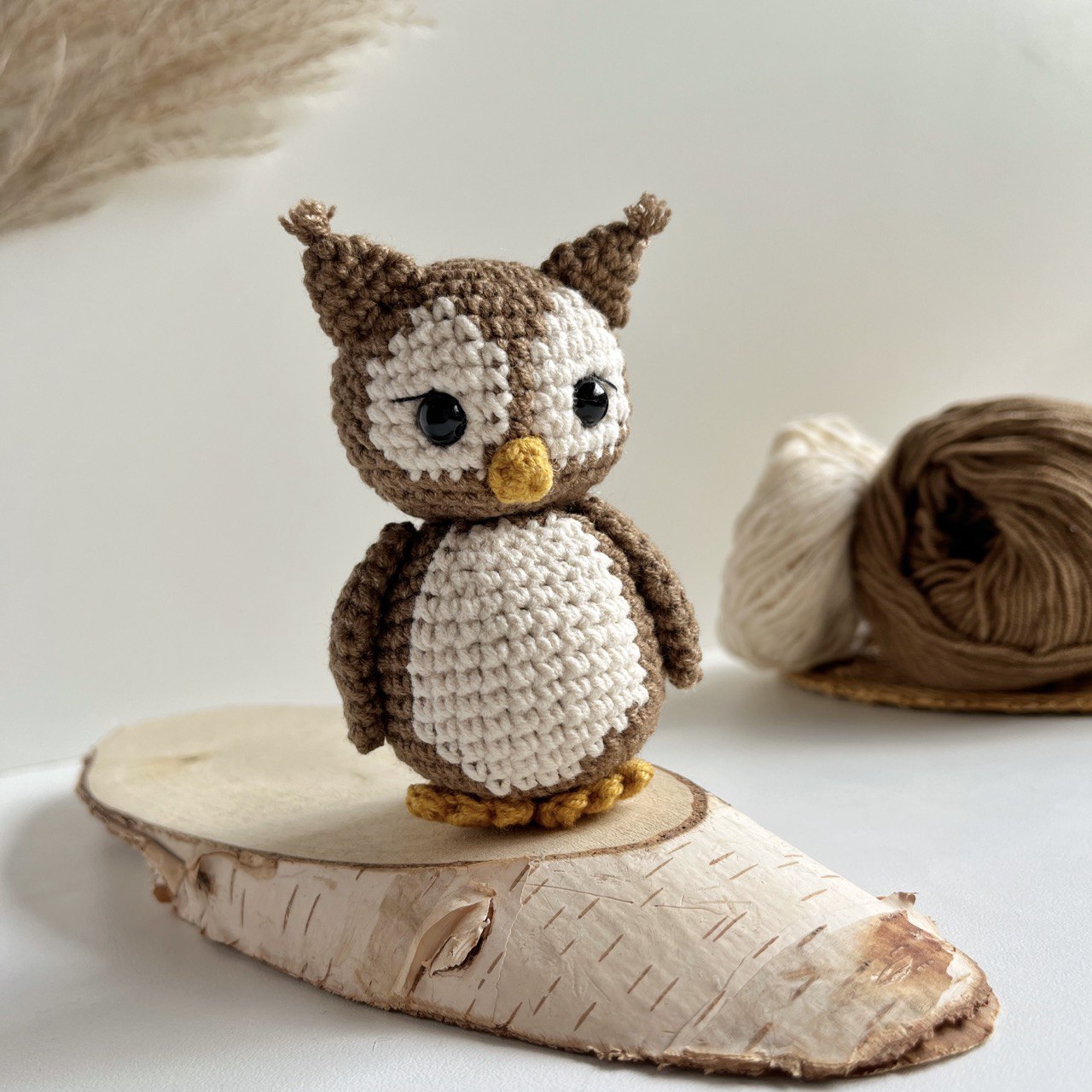 Owl crochet pattern PDF crochet animals pattern | Inspire Uplift