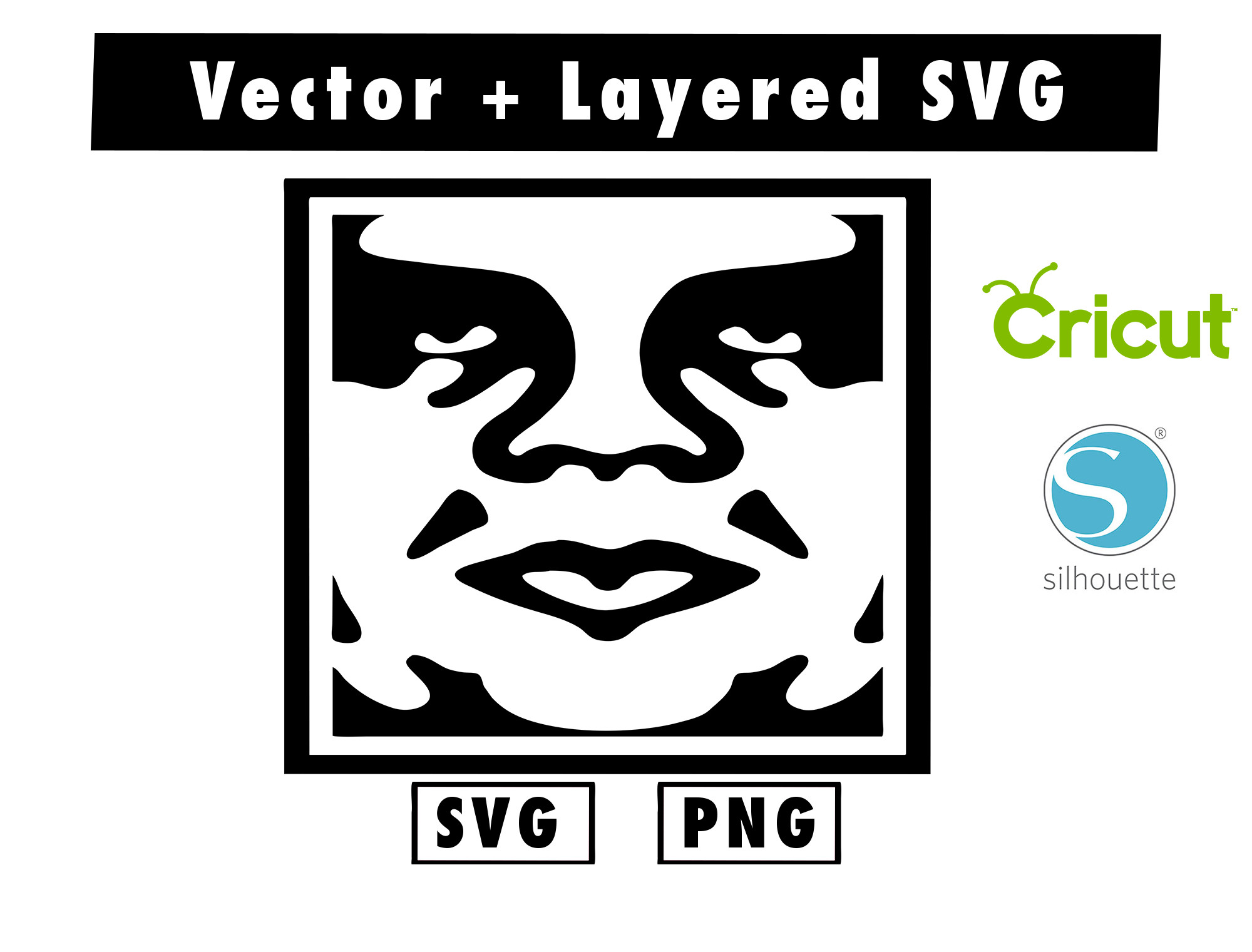 Obey Anonymous Decal Vinyl svg a nd png files for cricut mac - Inspire ...