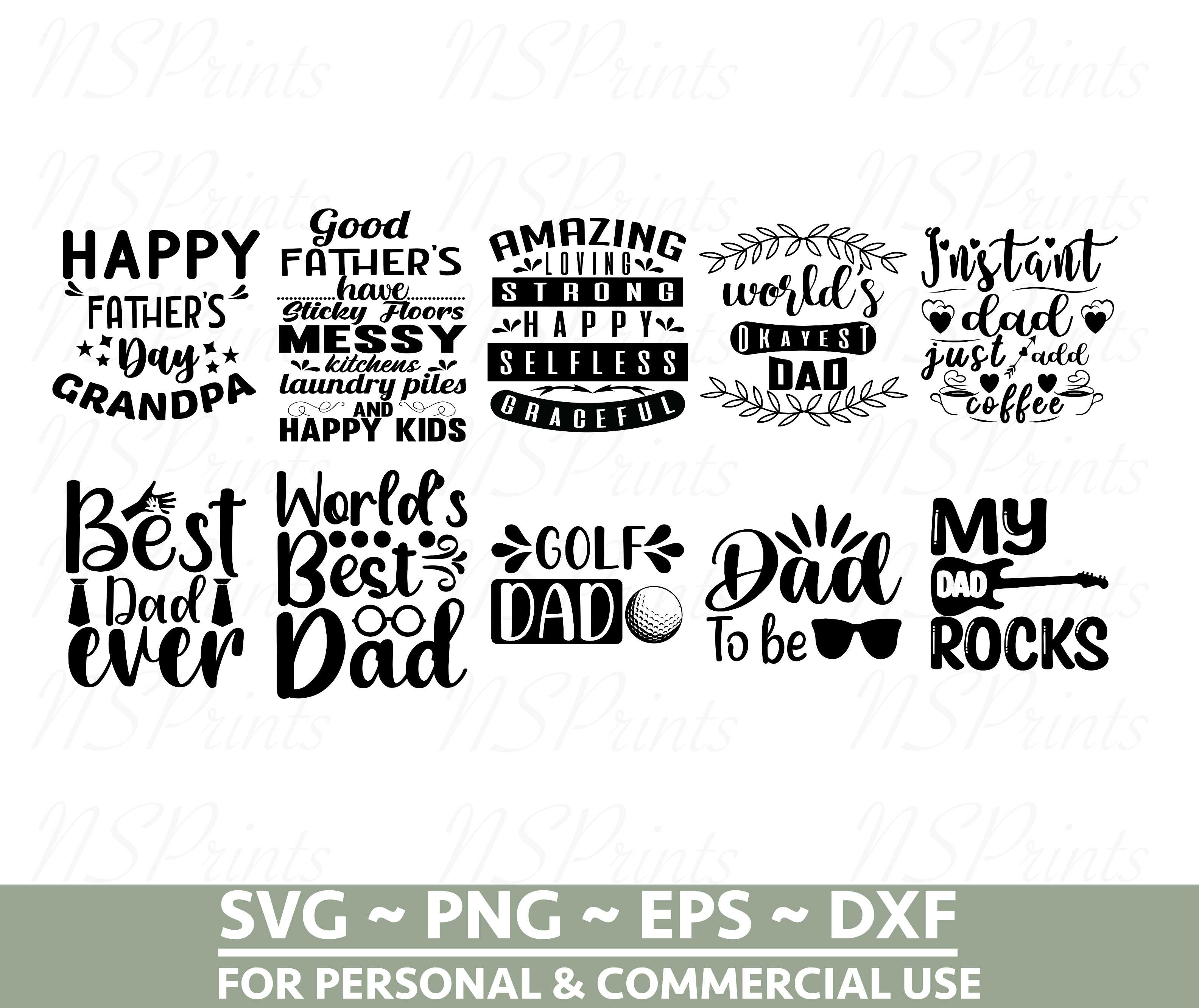Dad svg bundle, fathers day svg, daddy svg bundle, father sv | Inspire ...