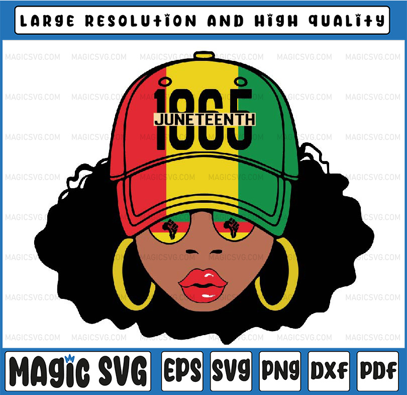 Juneteenth Women Girls Queen African American Black Freedom | Inspire ...