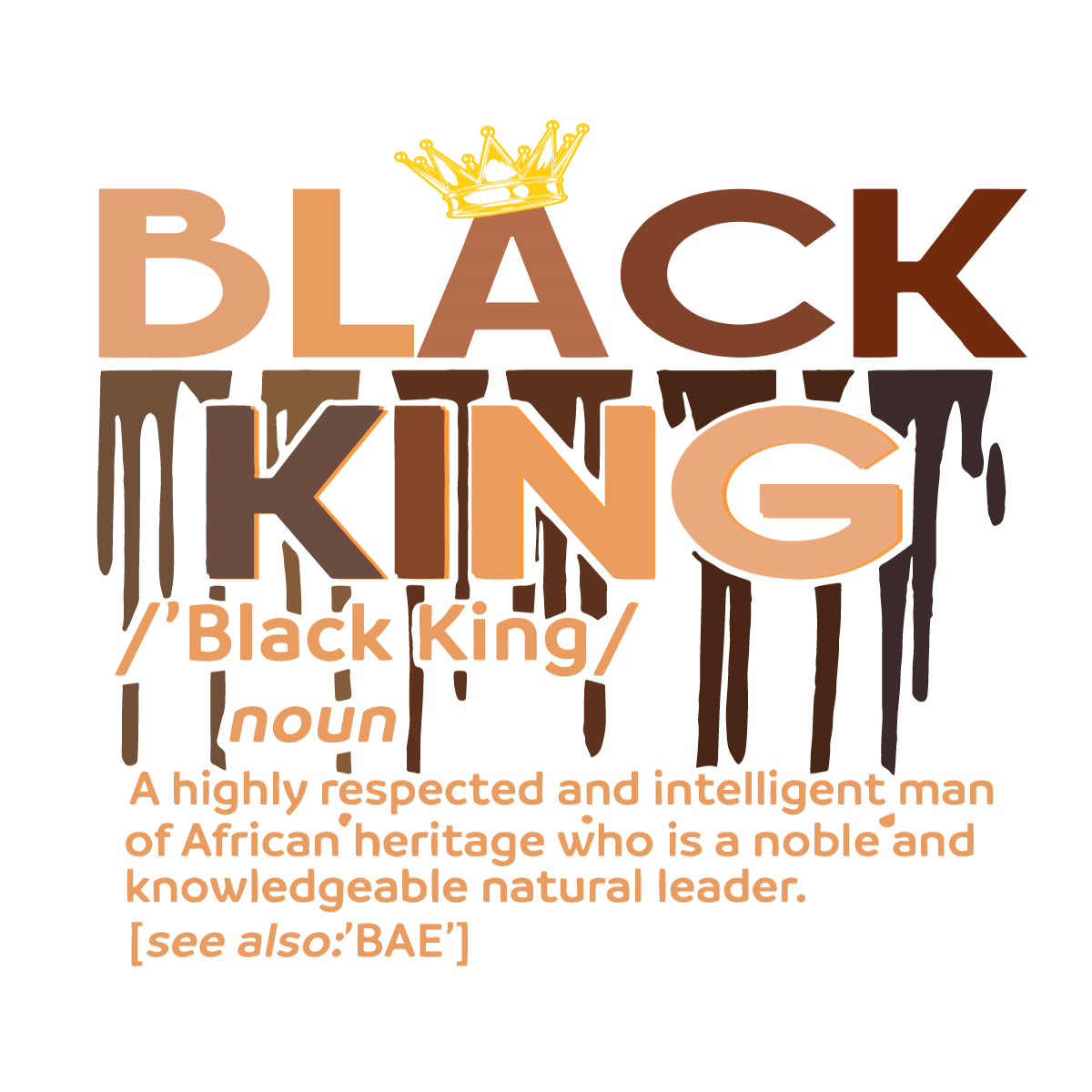 Black King Definition Svg, Trending Svg, Black King Svg, Kin - Inspire ...