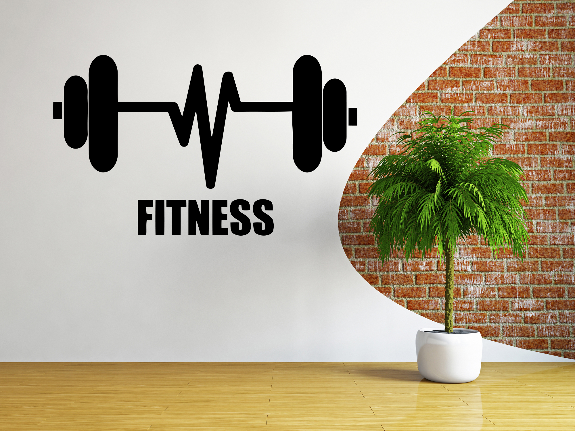 Fitness Sticker Crossfit Workout Bodybuilder Gym Coach Sport - Inspire ...