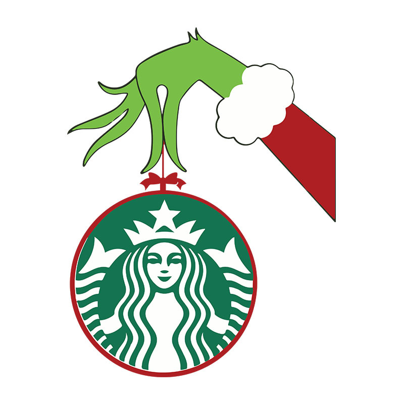 Grinch Fingers SVG, Starbucks cold cup 24oz Christmas Grinch | Inspire ...