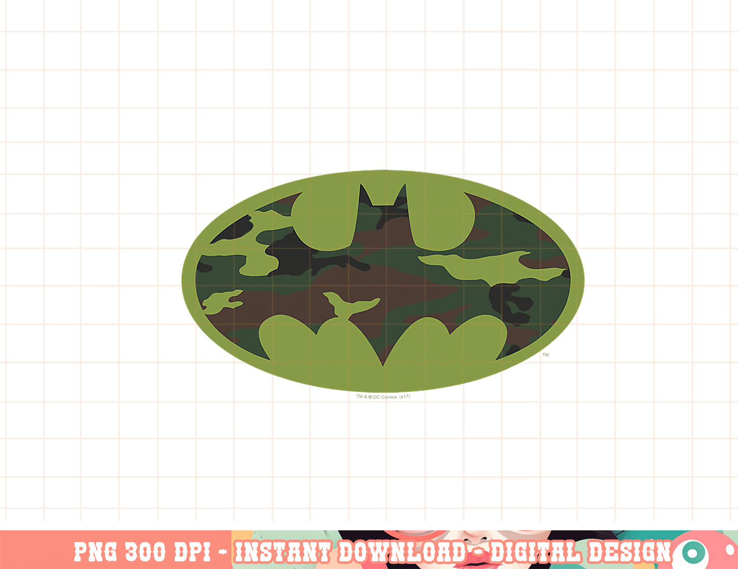 Camo Batman Logo Batman Signal: Electric Logo T Shirt | Batman