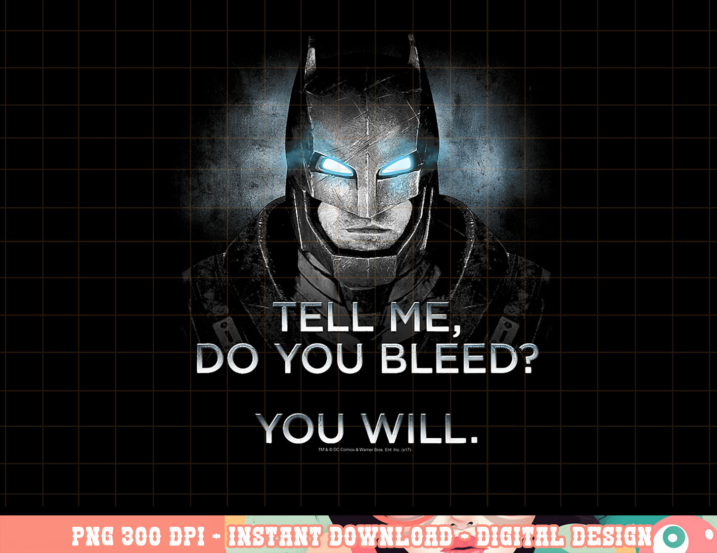 Batman v Superman Do You Bleed png, digital print,instant do | Inspire Uplift