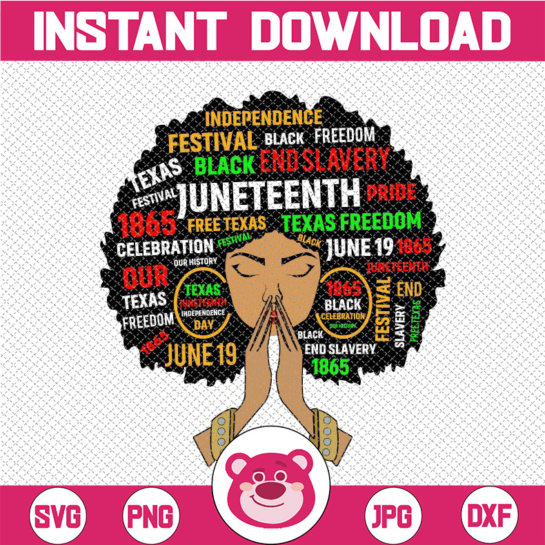 Juneteenth svg, Juneteenth Celebrating 1865 svg, Black Women | Inspire ...