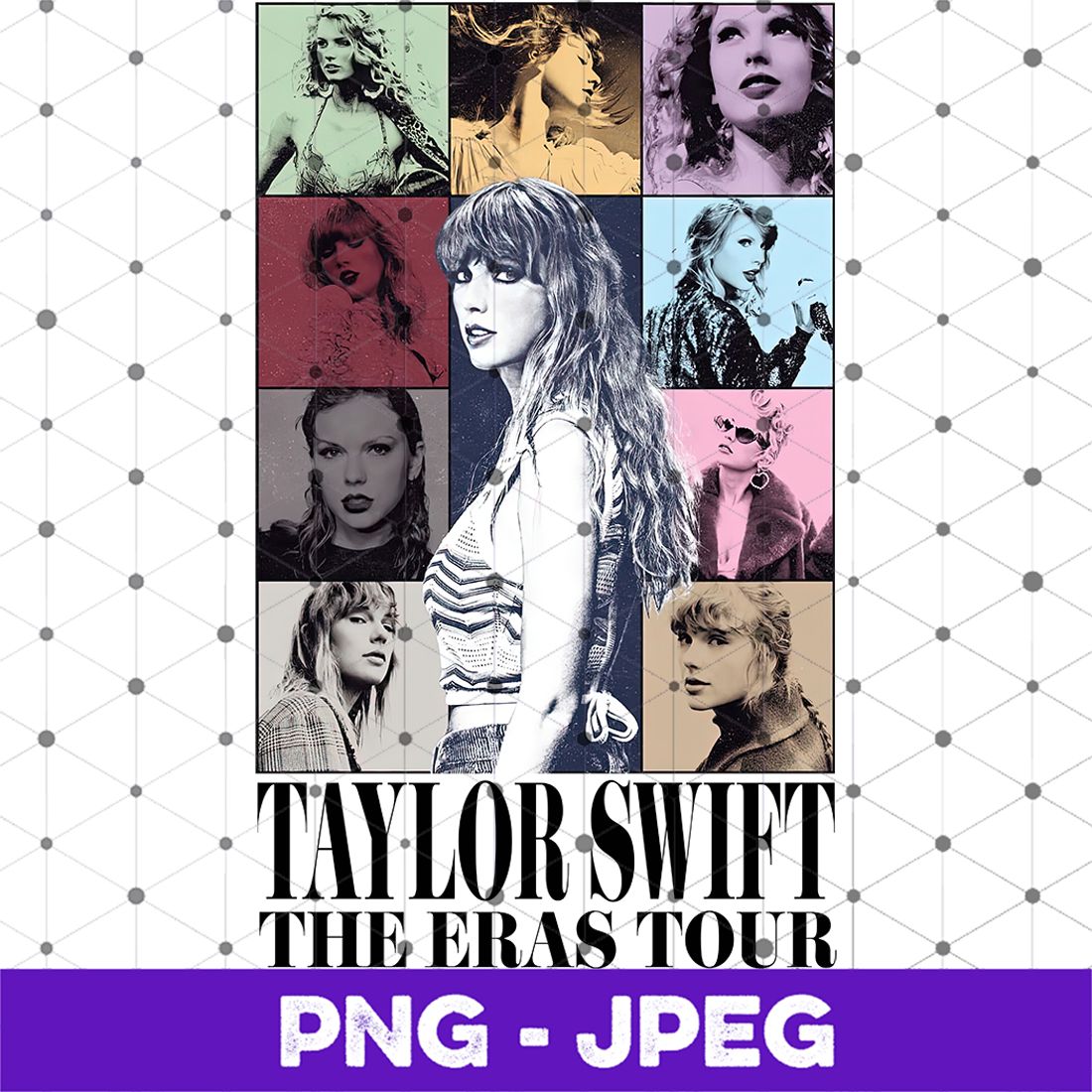 Taylor Swift Eras Tour PNG, Taylor Swift PNG, Midnights Con | Inspire ...