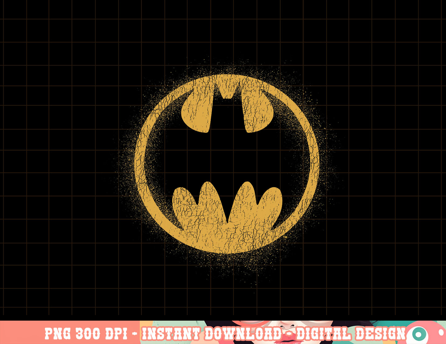 DC Comics Batman Bat Signal png, digital print,instant downl | Inspire ...