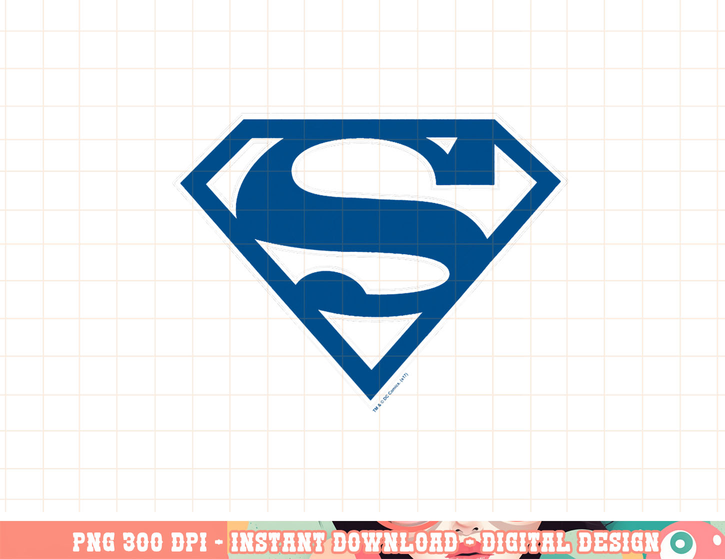 Superman Airbrush Stencil