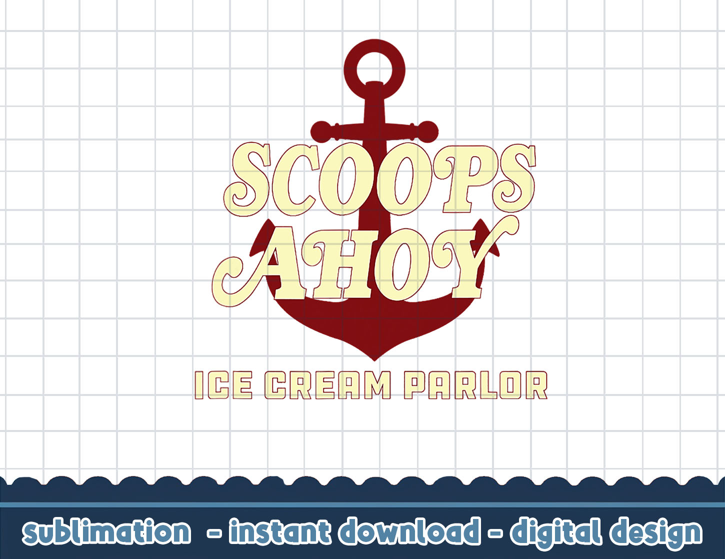 Stranger Things Scoops Ahoy Ice Cream Parlor Logo png,digita - Inspire ...