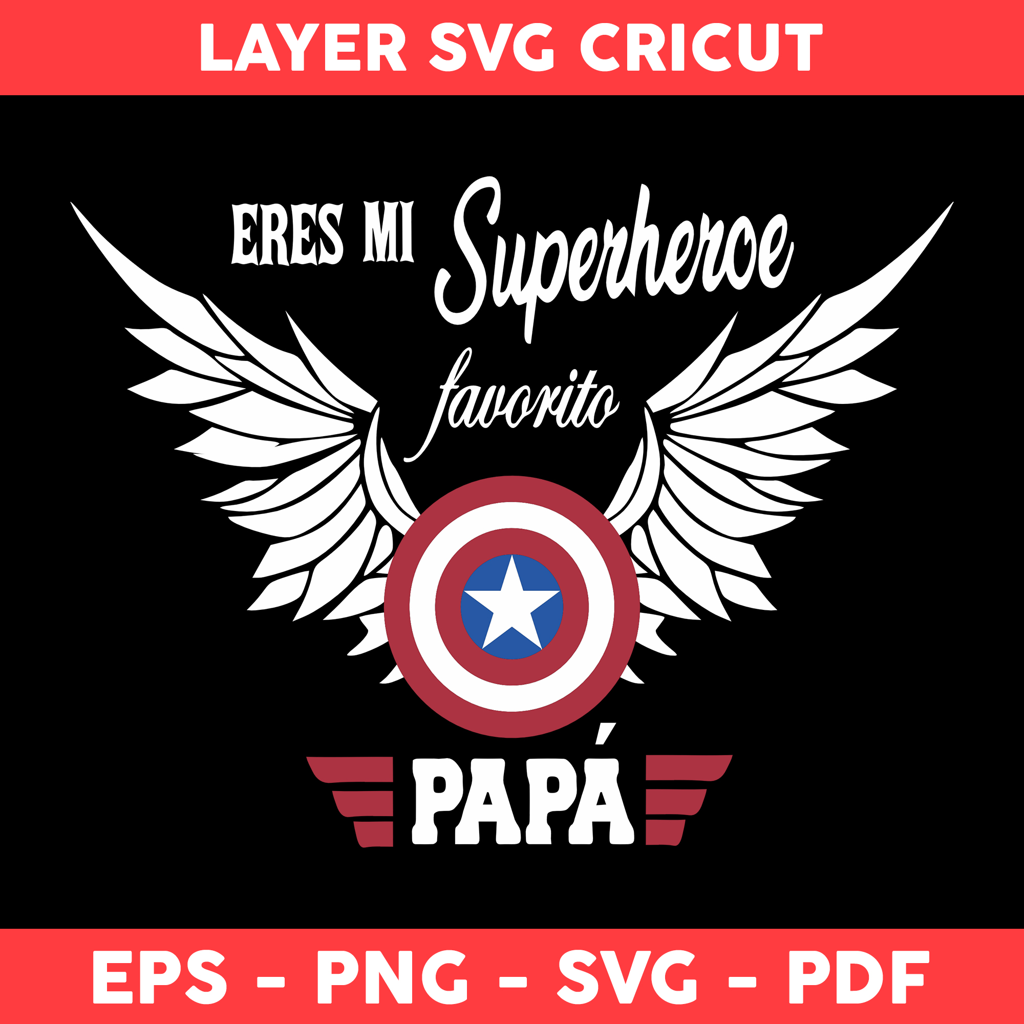 Eres Mi Superheroe Favorito Papa Svg, Papa Svg, Marvel Svg, | Inspire ...