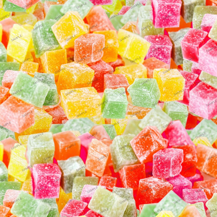 Flavored Sugar Cubes Seamless Tileable Repeating Pattern | Inspire Uplift