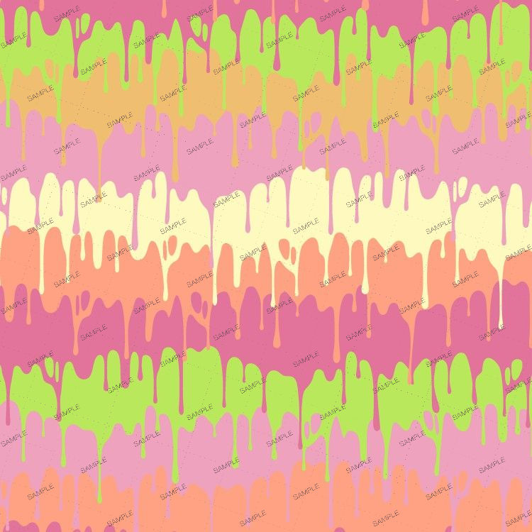 Melted Ice Cream 22 Seamless Tileable Repeating Pattern | Inspire Uplift