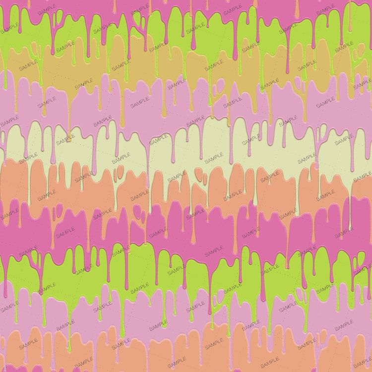 Melted Ice Cream 23 Seamless Tileable Repeating Pattern | Inspire Uplift