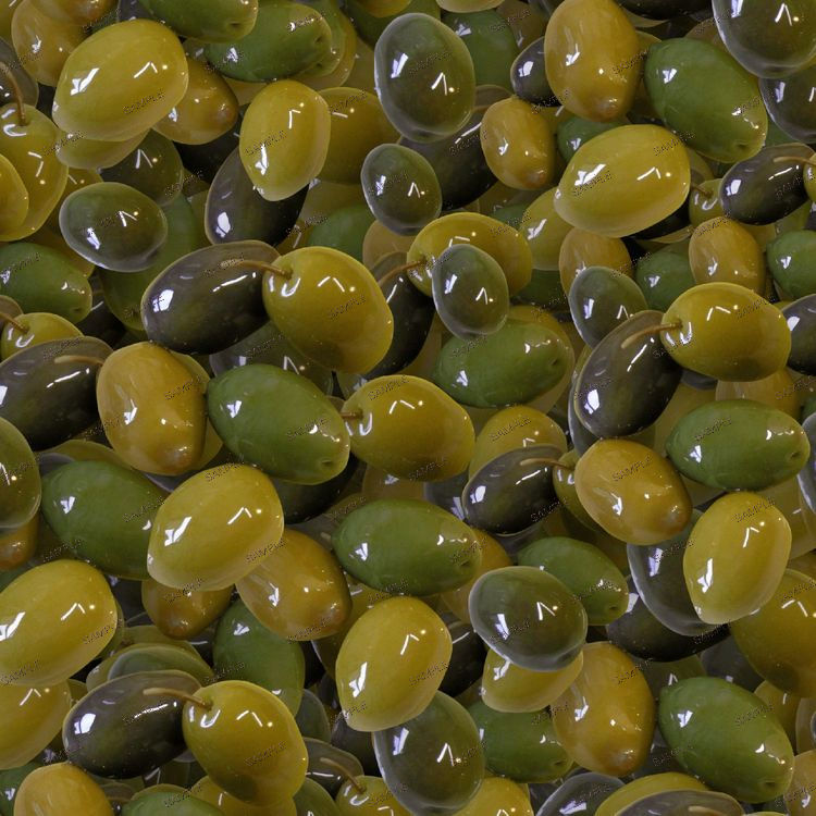 Olives 22 Seamless Tileable Repeating Pattern | Inspire Uplift