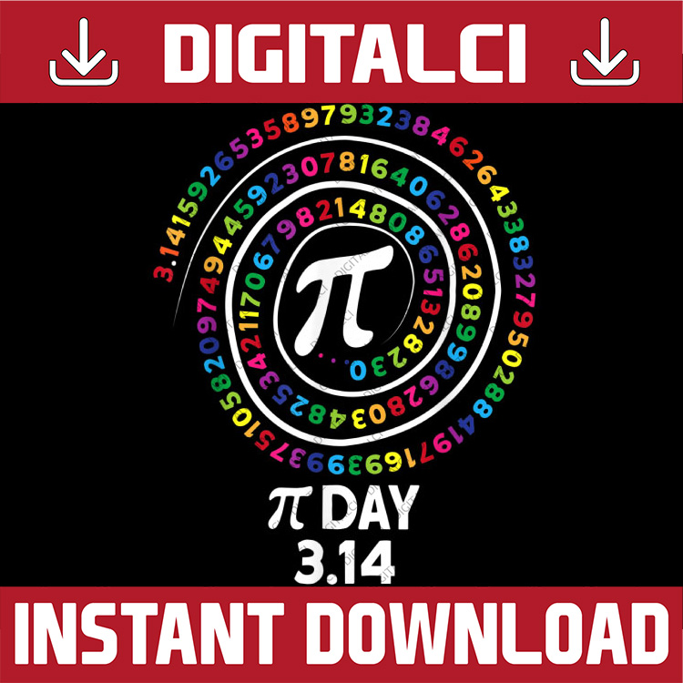 Pi Day Spiral Color Numbers 3.14 Happy Pi Day Pi Day, Funny | Inspire Uplift