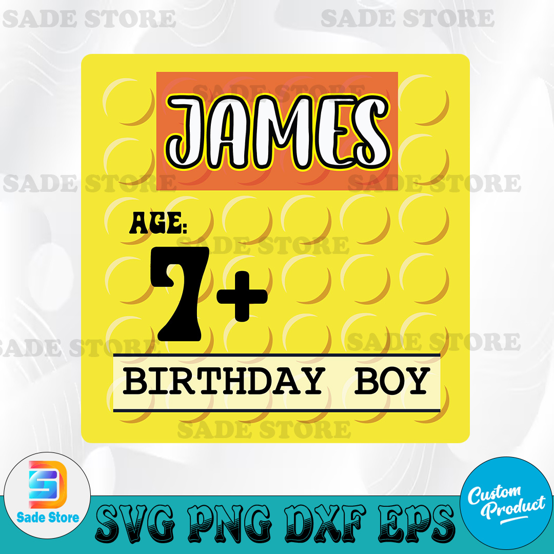 Building Blocks Birthday Svg, Brick Svg, Blocks Name Svg, Bu - Inspire ...
